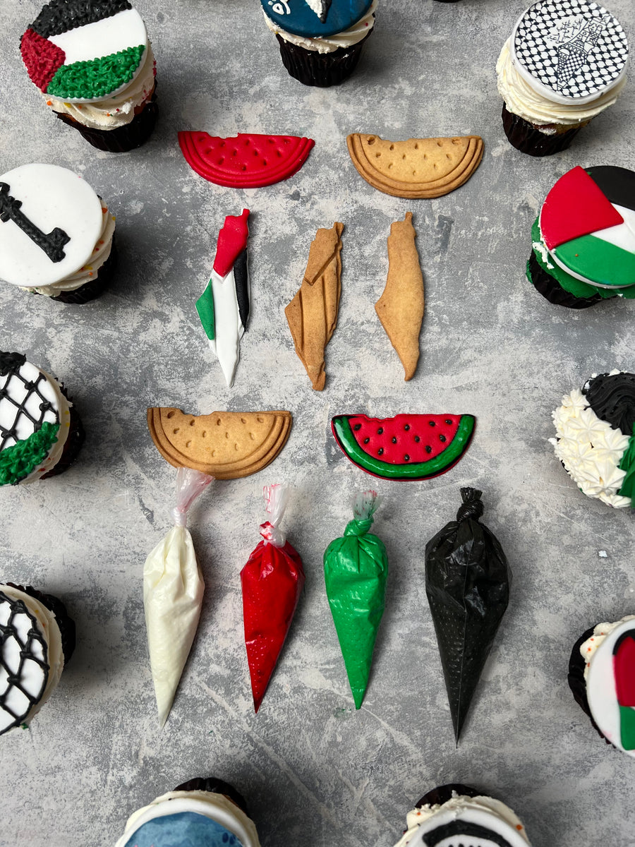 Palestine Cookie Decorating Kit – Nino’s Bakery