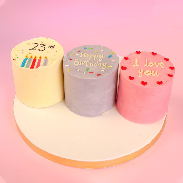 Create Your Own Trio Cakes! – Nino’s Bakery